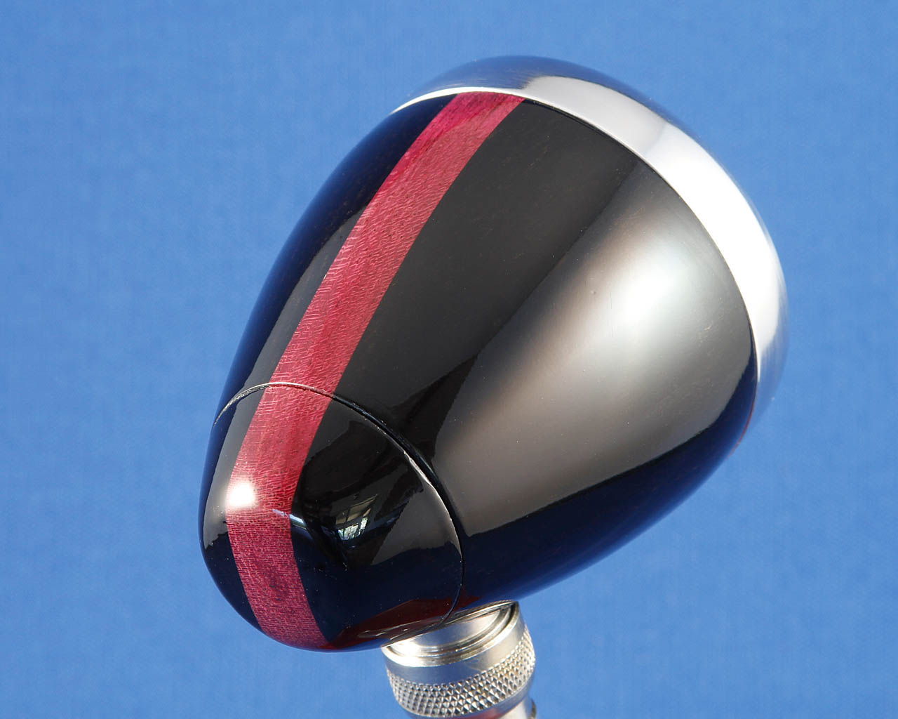 Woodturner Crafts Custom Wood Harmonica Microphones