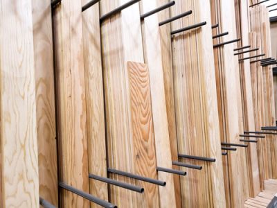 Storing Lumber and Wood Components